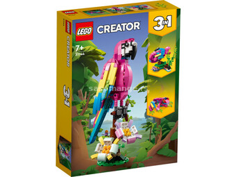 Lego egzotični ružičasti papagaj ( 31144 )
