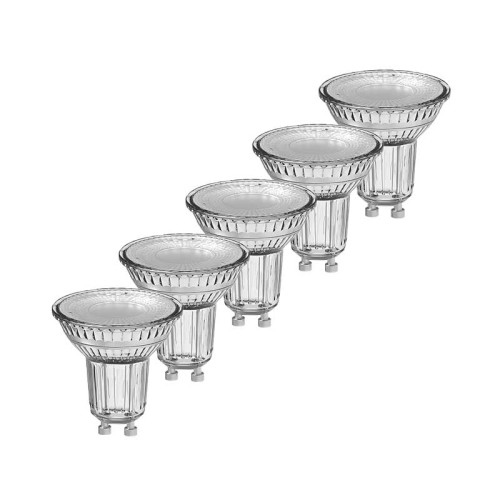 LED SIJ. 4,3W GU10 3000K 350LM PAR165036 36° (SET=5 KOM) LEDVANCE