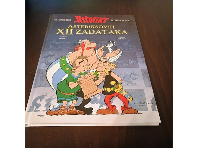 Asteriksovih XII zadataka NOVO  Uderzo Gosini