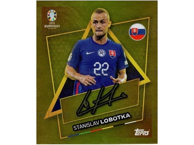 EURO 2024 Germany SVK SP Stanislav Lobotka, SIGNATURE