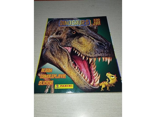 Album za slicice Dinosaurs kao ja - Panini