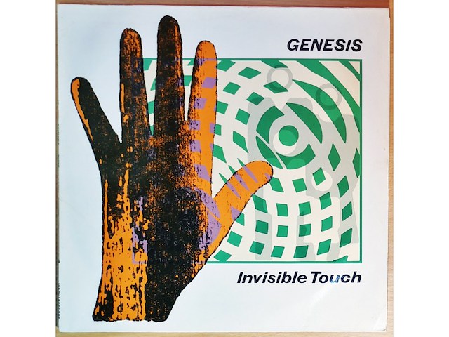 LP GENESIS - Invisible Touch (1986) Germany, ODLIČNA