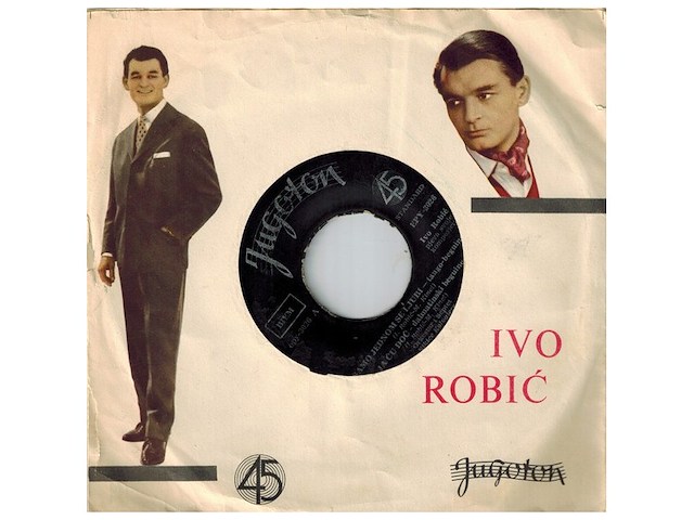 Ivo Robić – Pjeva Svoje Kompozicije Vinyl, 7`, 45 RPM,