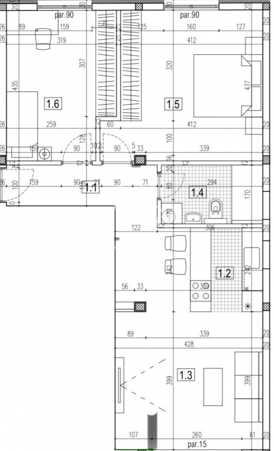 Banjica, novogradnja, 70m2 ID#8071