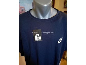 Nova muska majica Nike u velikim brojevima 5XL 6XL Teget Novo