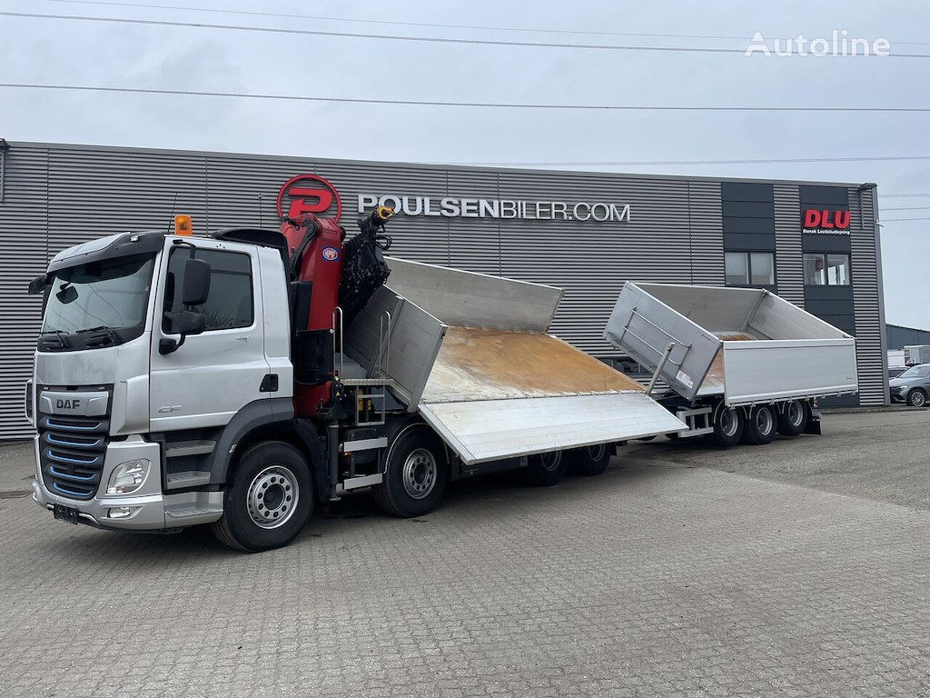 DAF CF530 kiper + prikolica kiper