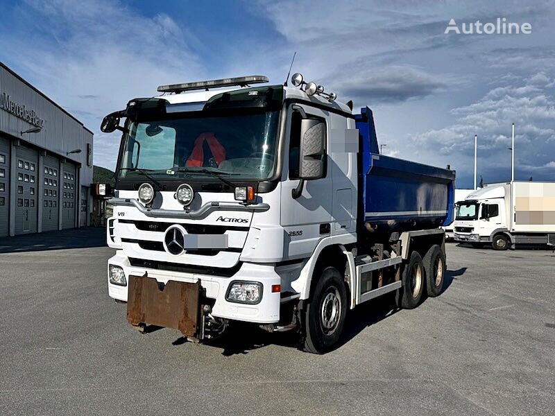 Mercedes-Benz ACTROS 2655 *6x4 *V8 *FULL STEEL *BIG AXLES *ONLY 285tkm kiper