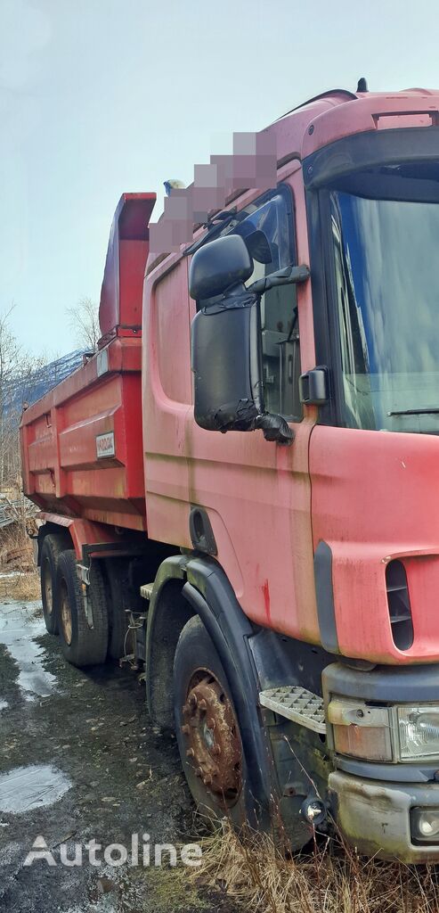 Scania P124 *6x2 *FULL STEEL *MANUAL *RETARDER kiper