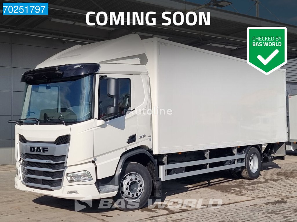 Novi DAF XD 290 4X2 COMING SOON! 19tons 2T Ladebordwand ACC Euro 6 kamion furgon