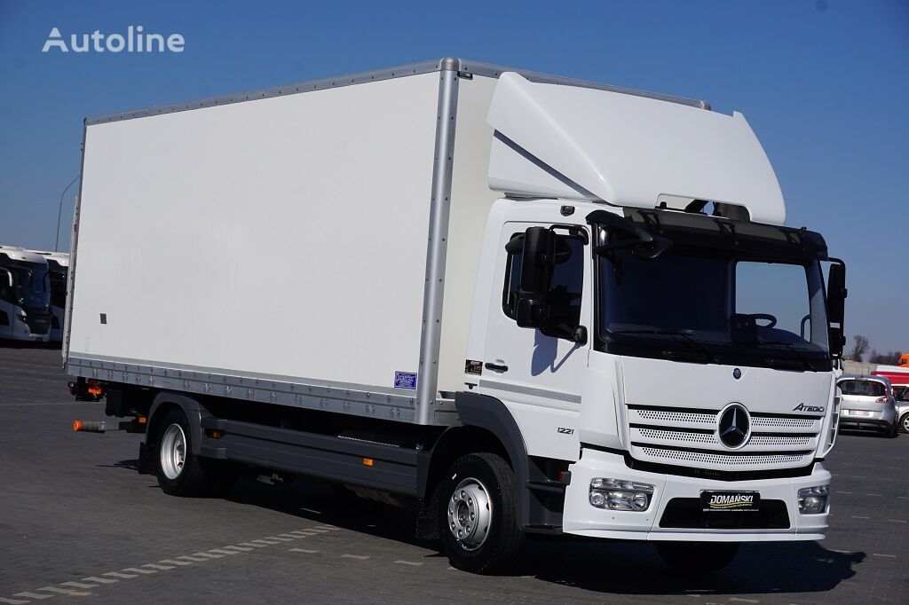 Mercedes-Benz ATEGO / 1221 / ACC / EURO 6 / KONTENER + WINDA / 17 PALET kamion furgon