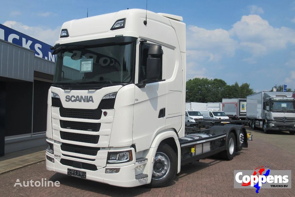 Scania S500 Chassis 6x2 Stuuras kamion šasija