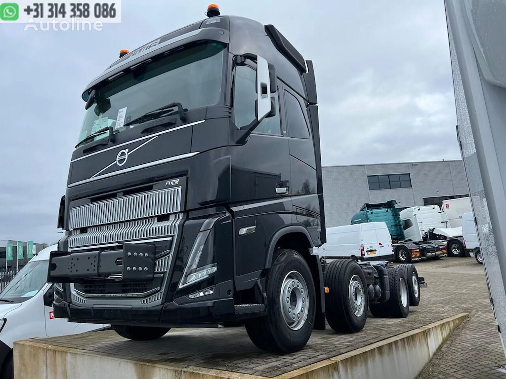 Volvo FH16 550 8X2V Naloopas gestuurd kamion šasija