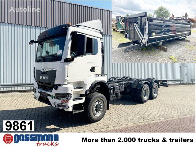 MAN TGS 33.510 6x6 BL CH, PriTarder kamion šasija