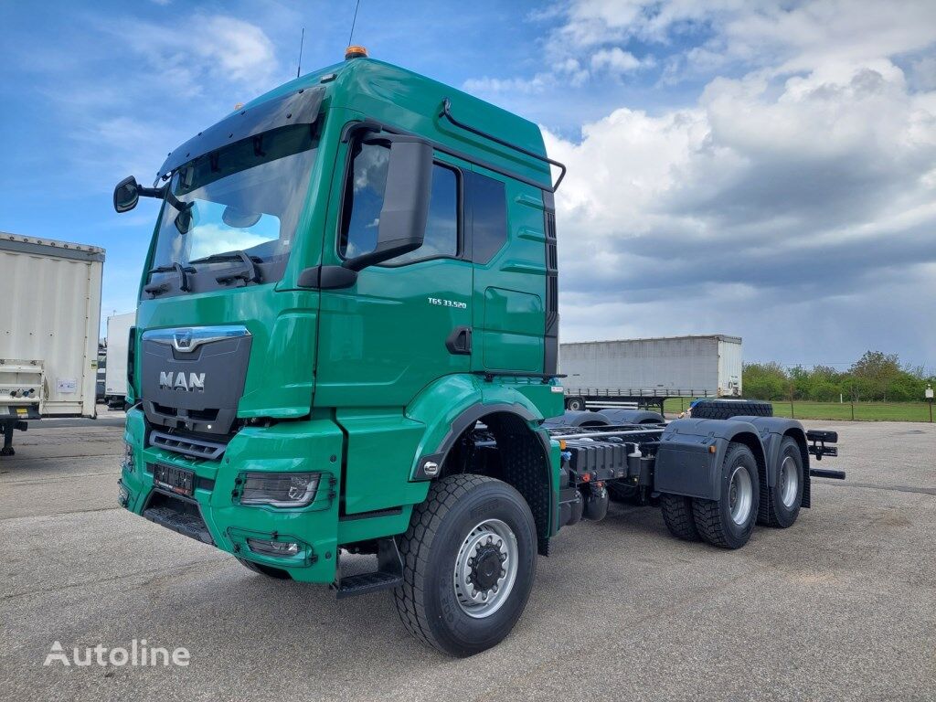 Novi MAN TGS 33.520 6X6 BL kamion šasija