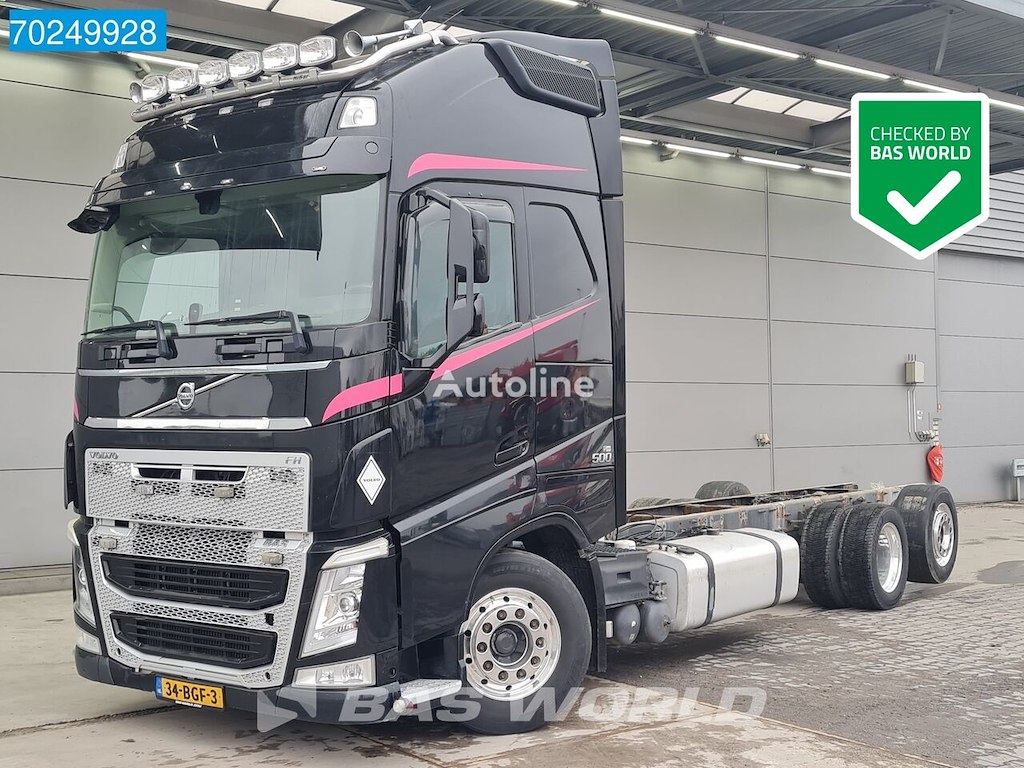 Volvo FH 500 6X2 NL-Truck XL VEB+ 2x Tanks Liftachse I-Park Cool kamion šasija