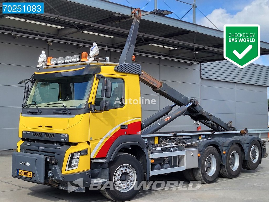 Volvo FMX 460 8X4 NL-Truck 25T AJK hook VEB+ Big-Axle Lift+Lenkachse E kamion rol kiper