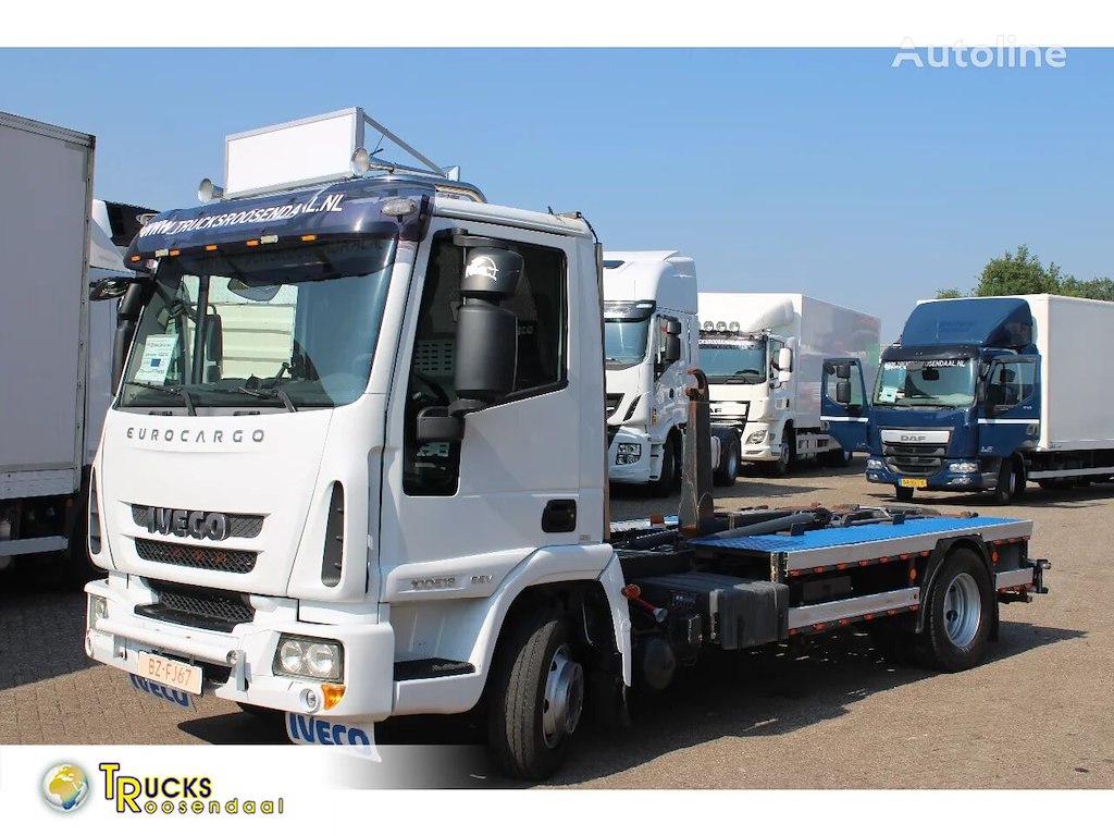 IVECO Eurocargo 100e18 +EURO 5 + HOOK SYSTEM kamion rol kiper