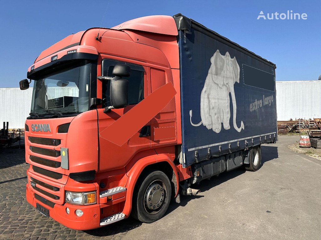 Scania R450 kamion sa klizna zavesa cerada