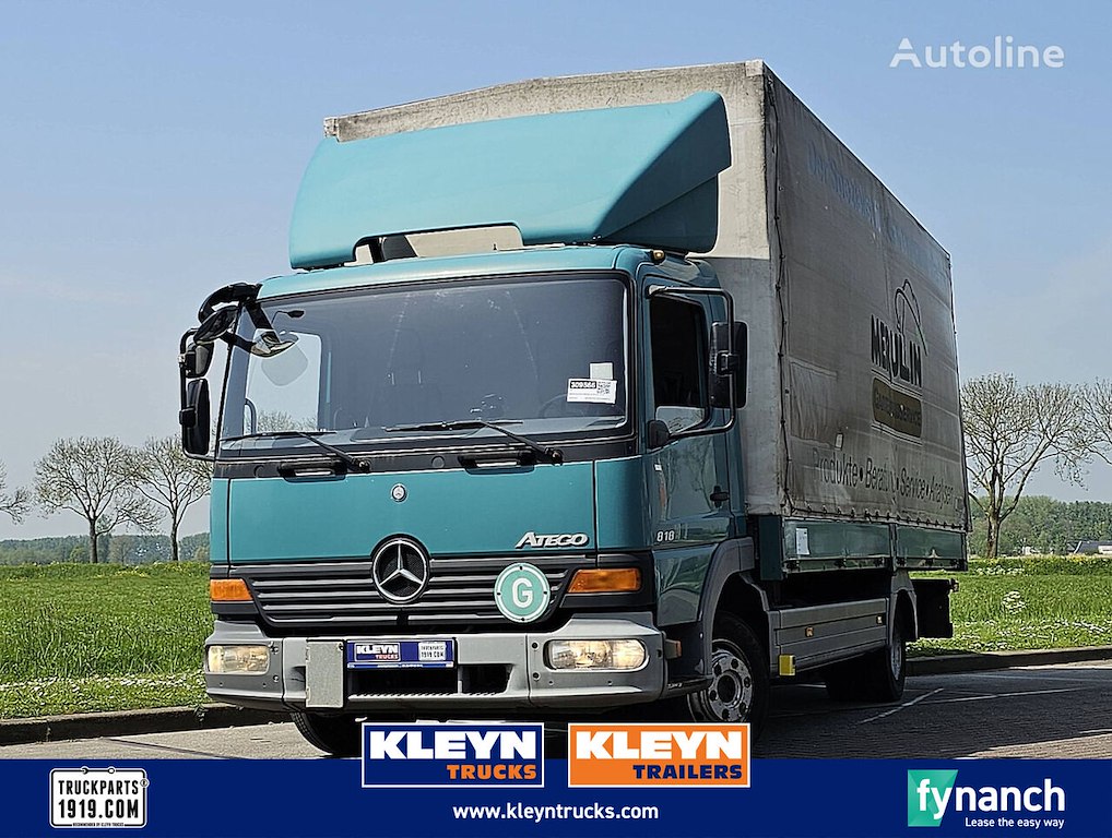 Mercedes-Benz ATEGO 818 manual airco german kamion sa klizna zavesa cerada