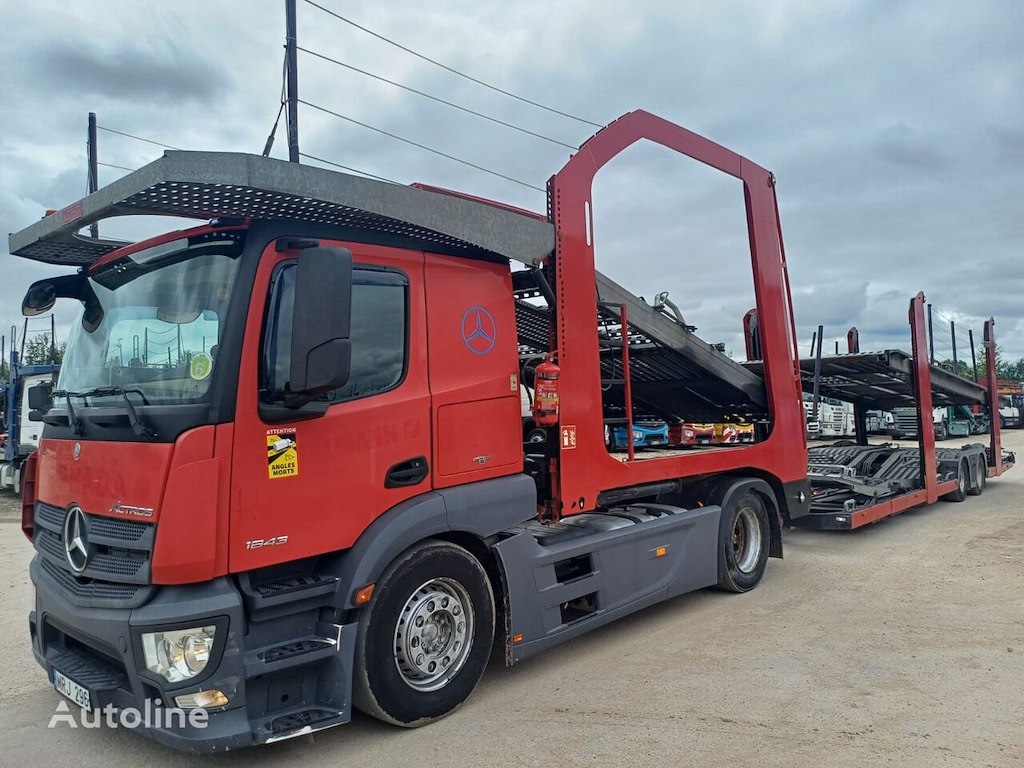 Mercedes-Benz + Lohr 2007 autotransporter + prikolica autotransportera