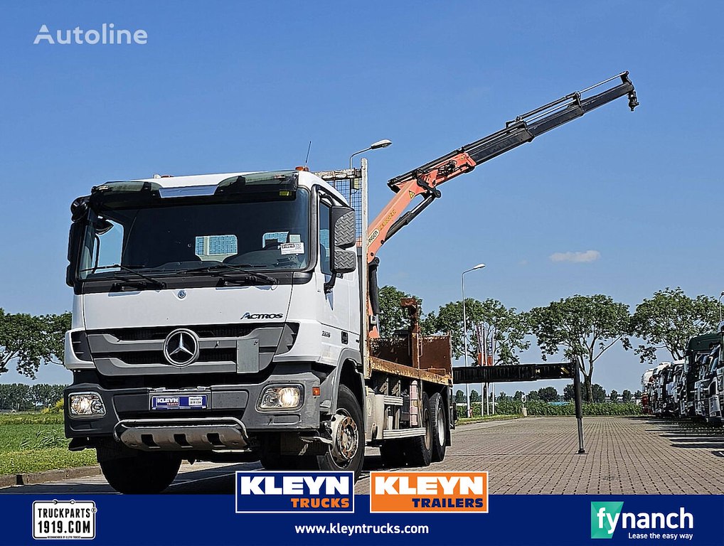 Mercedes-Benz ACTROS 2636 pk18000-3 remote kamion platforma