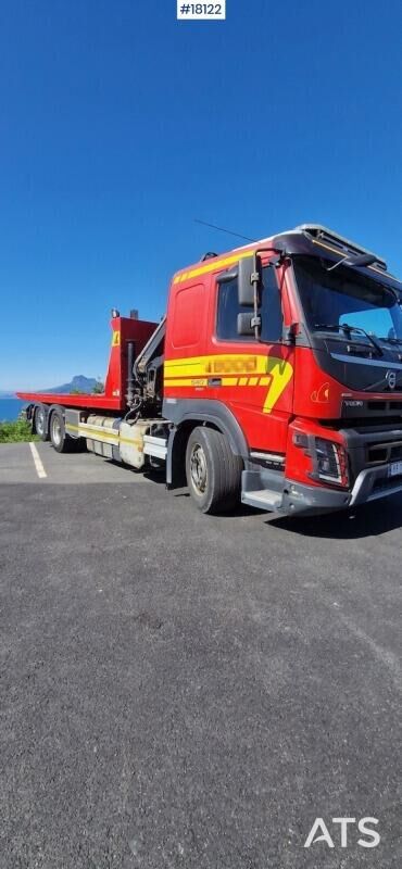 Volvo FMX 540 6x2 tow truck w/ HIAB XS 166 crane šlep auto