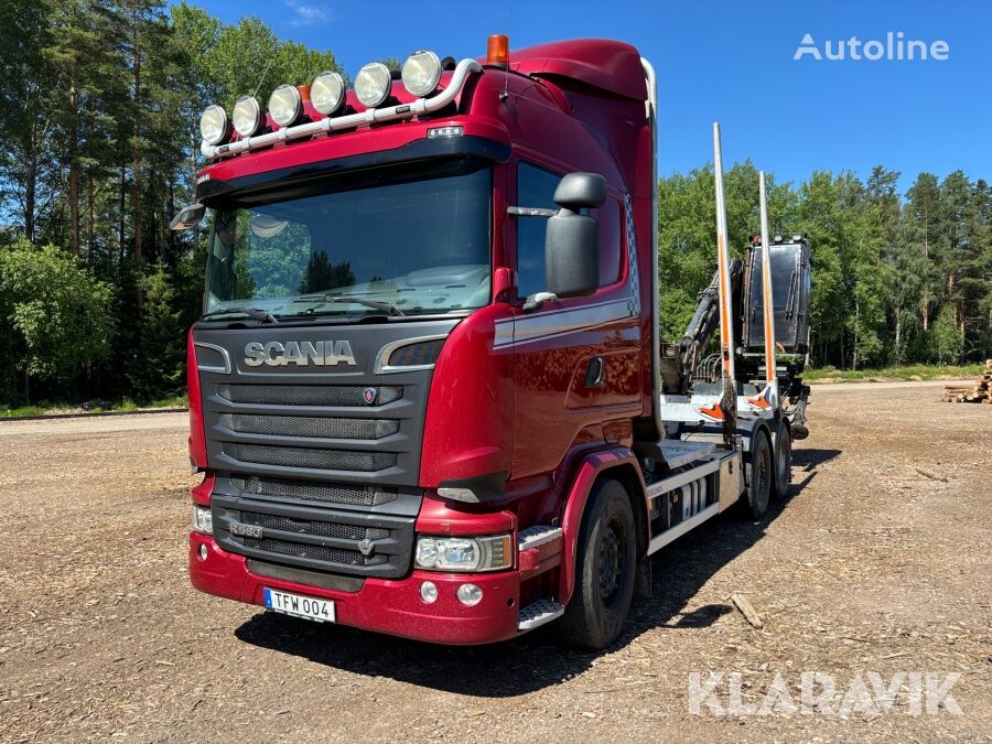Prodaje se Scania R580LB 6x4 HNB kamion za prevoz drva na aukciji