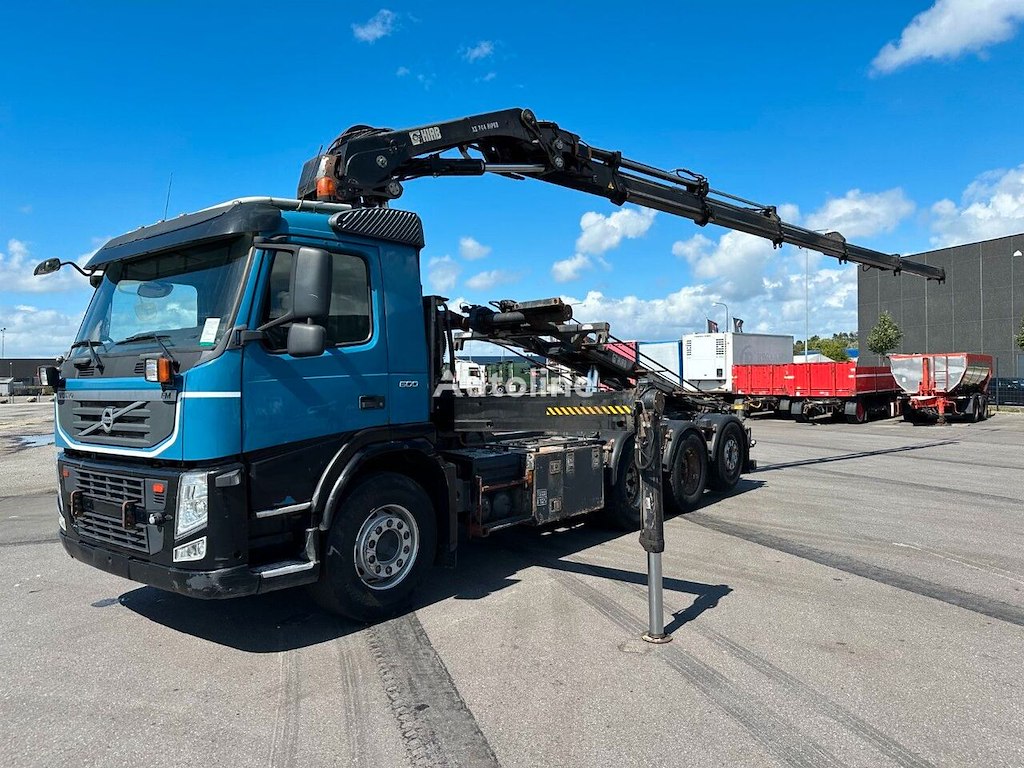 Volvo FM 500 8x4*4 Multilift / Hiab 244 E P-5 Hipro kamion sa kukom za podizanje tereta