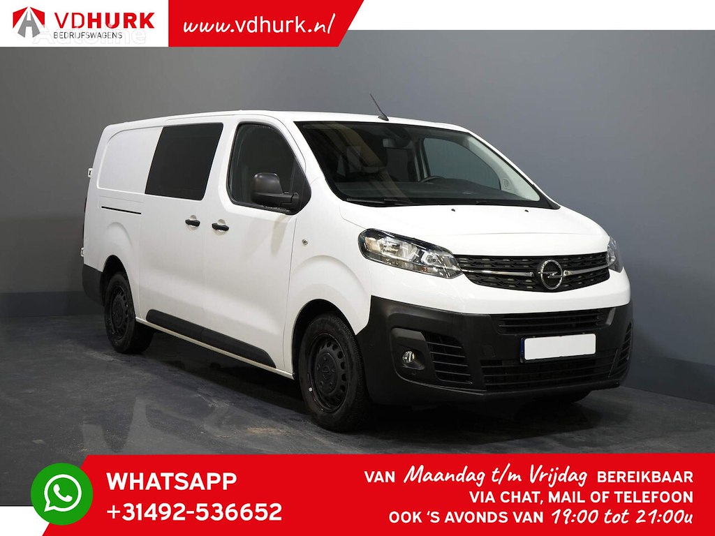 Opel Vivaro 2.0 CDTI 125 pk Aut. DC Dubbel Cabine DEMO Carplay/ Cruis minibus furgon