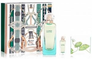 Hermes Set Un Jardin Sur Le Nil 100ml edt + edt 7,5ml + 50ml Soap