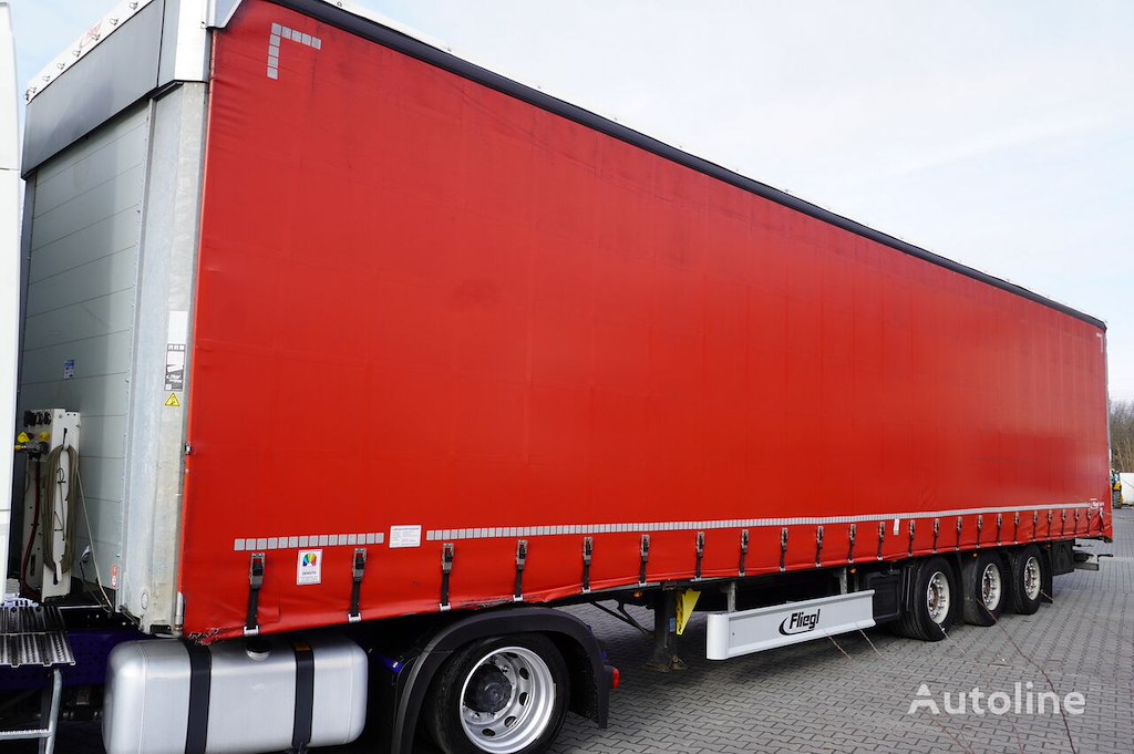 Fliegl SDS 01 Coilmulde semi-trailer poluprikolica sa kliznom ceradom