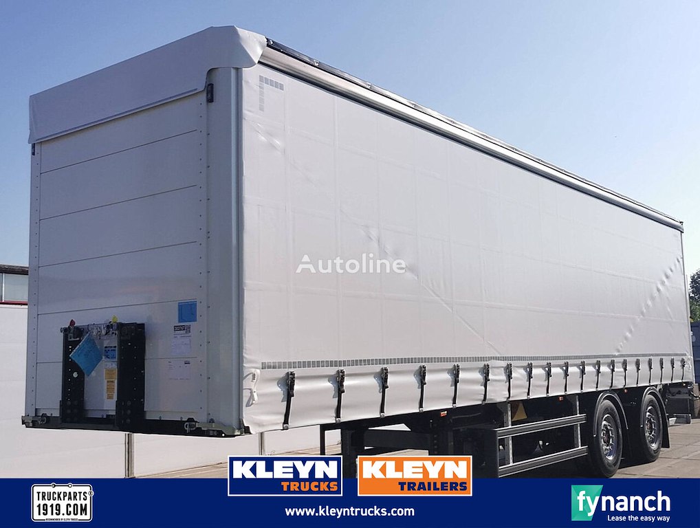 KLEYN TRAILERS PRSH 18 TRI 2 axle lift-steer poluprikolica sa kliznom ceradom