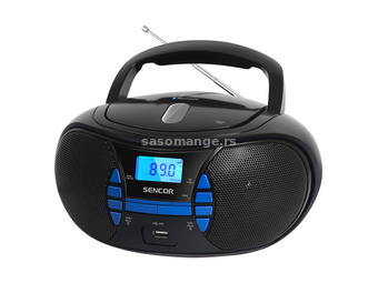 Radio CD Player SENCOR SPT 2700 BK S&nbsp;CD/MP3/USB/BT