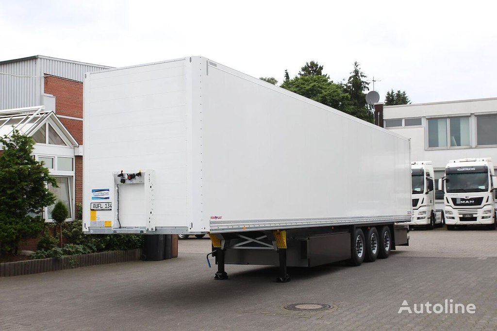 Nova Schmitz Cargobull Koffer /DS/Liftachse/4x Pal.-Kasten/NEU ! furgon poluprikolica
