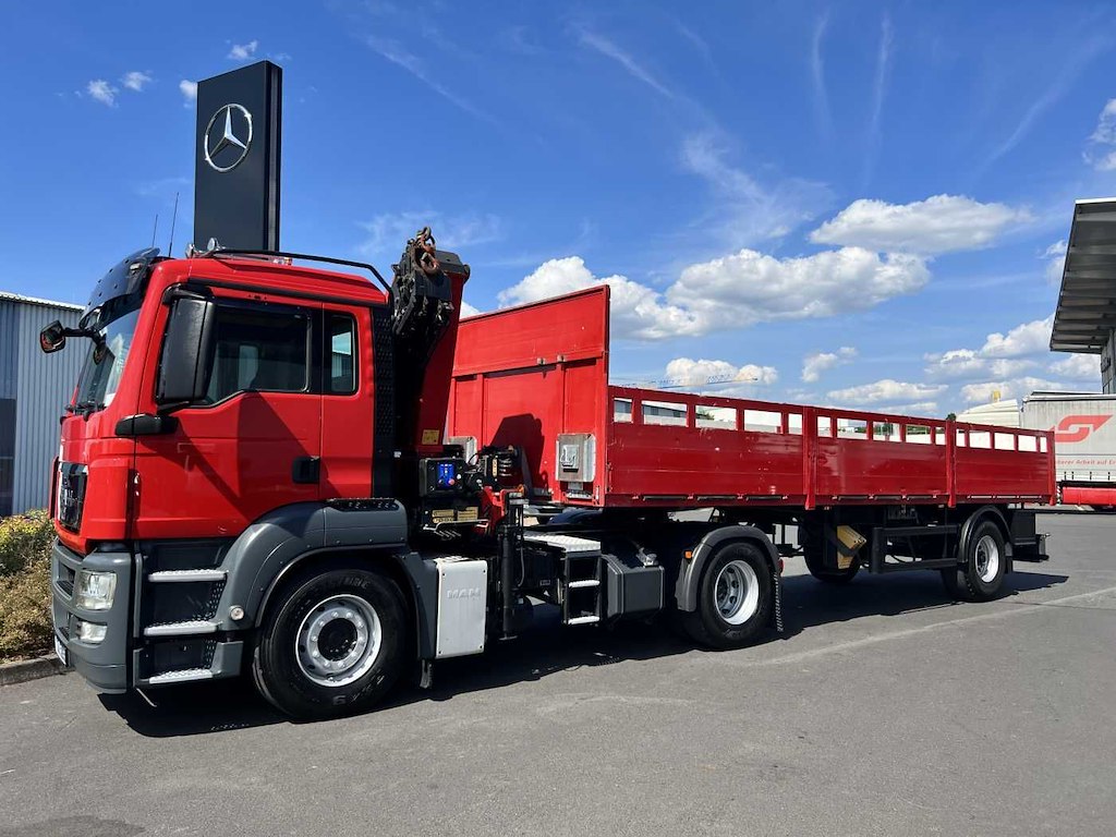 Ackermann PS-F10/86E Flatbed semi-trailer poluprikolica sa ravnom platformom