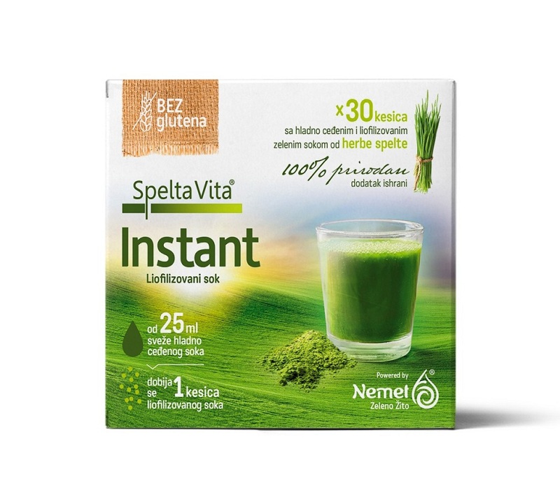 SPELTA VITA INSTANT LIOFILIZOVANI SOK OD SPELTE 30 KESICA X 0,8gr