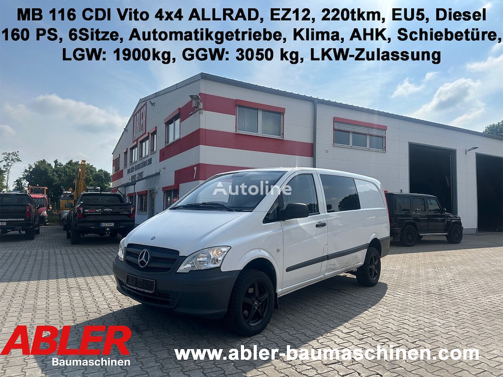 Mercedes-Benz Vito 116 CDI 4x4 ALLRAD Klima Automatik kombi minibus