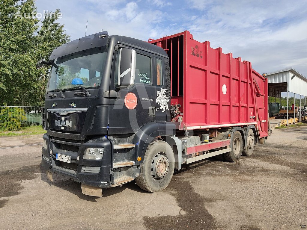 Prodaje se MAN TGS26.320 kamion za smeće na aukciji