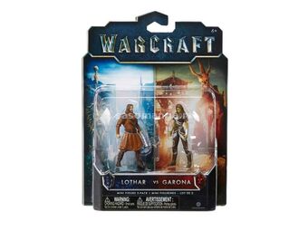 JAKKS PACIFIC Warcraft Mini Figure 2-Pack Lother vs. Garona 6 cm