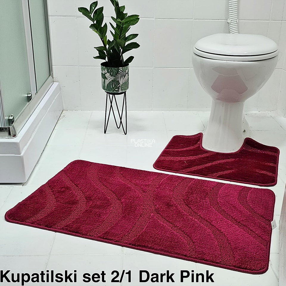 Staze za Kupatilo 2u1 Dark Pink 31