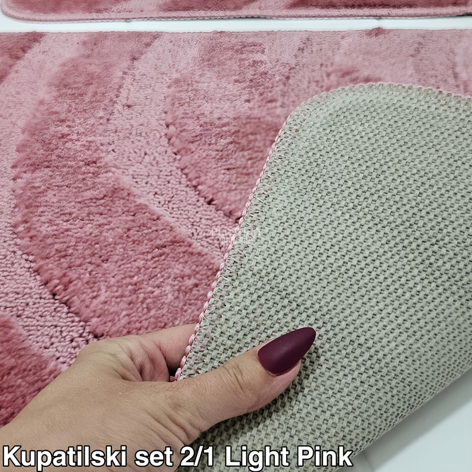 Staze za Kupatilo 2u1 Light Pink 46