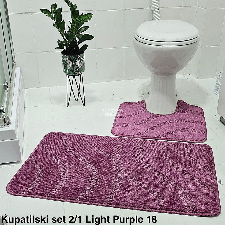 Staze za Kupatilo 2u1 Light Purple 18