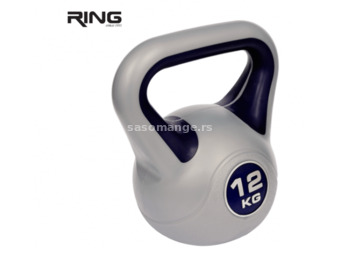 RING RX DB2819 - 12 - kettlebell plastični 12 kg