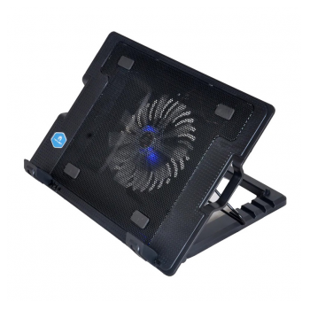 Postolje cooler za laptop MIKUSO NCP-235 (370x265x55mm) (blue-led) 17inch crni