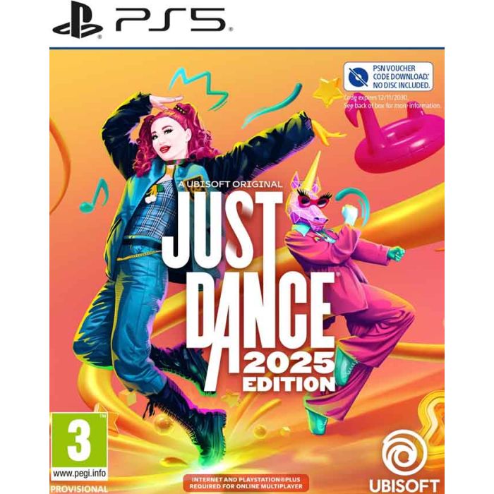 PS5 Just Dance 2025 (code in a box)