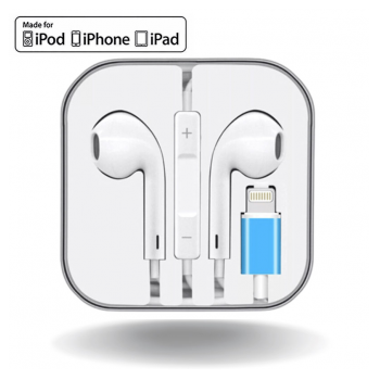 Slusalice za iPhone Lightning BT bele