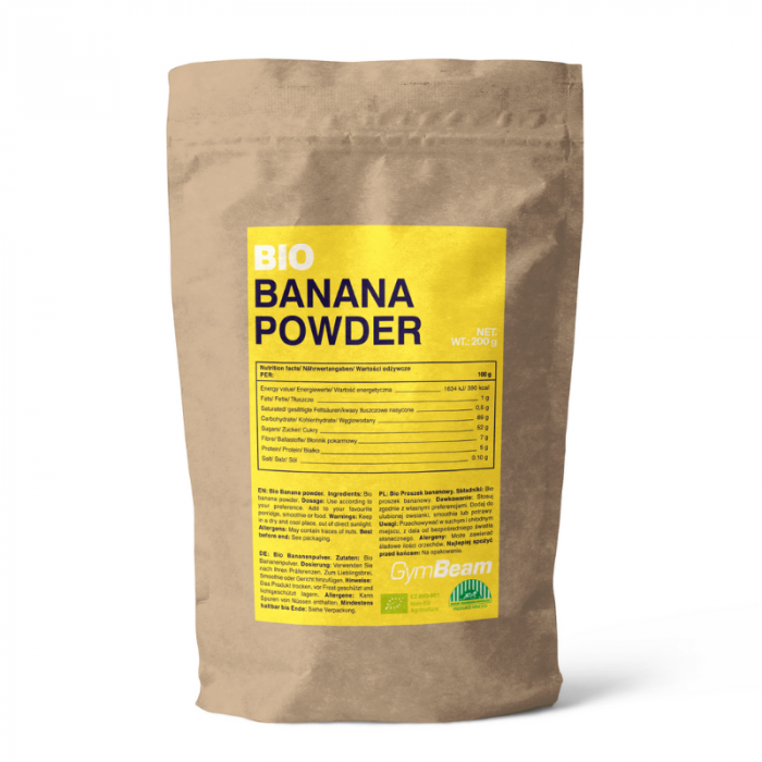 BIO Banana u prahu 200 g - GymBeam