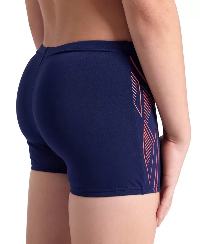 BOYS ARENA REFLECTING SWIM SHORT NAVY