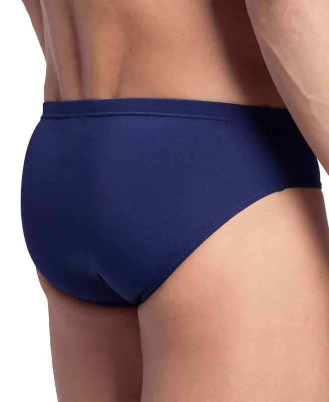 MENS ARENA REFLECTING SWIM BRIEFS NAVY