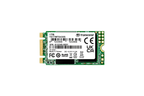 Transcend 1TB M.2 2242 (TS1TMTS430S) SSD disk